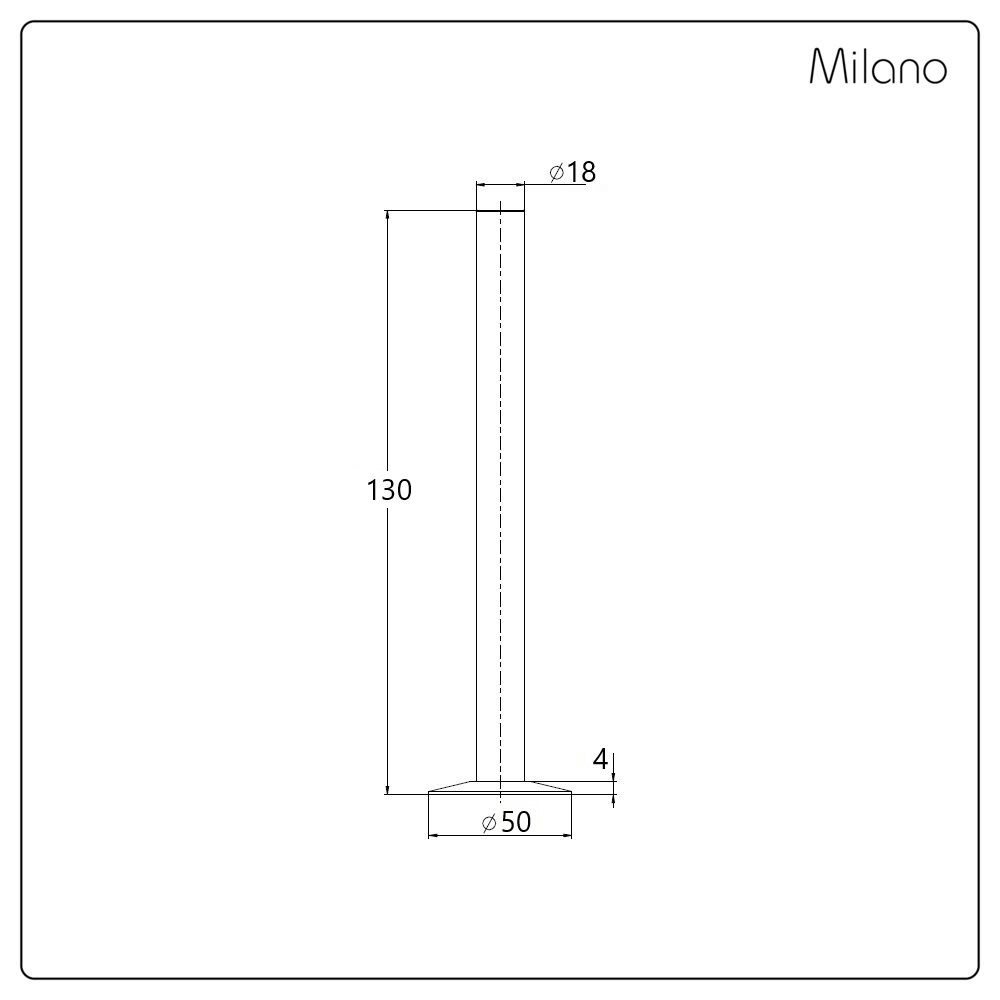 Milano - Satin Radiator Pipe Sleeves