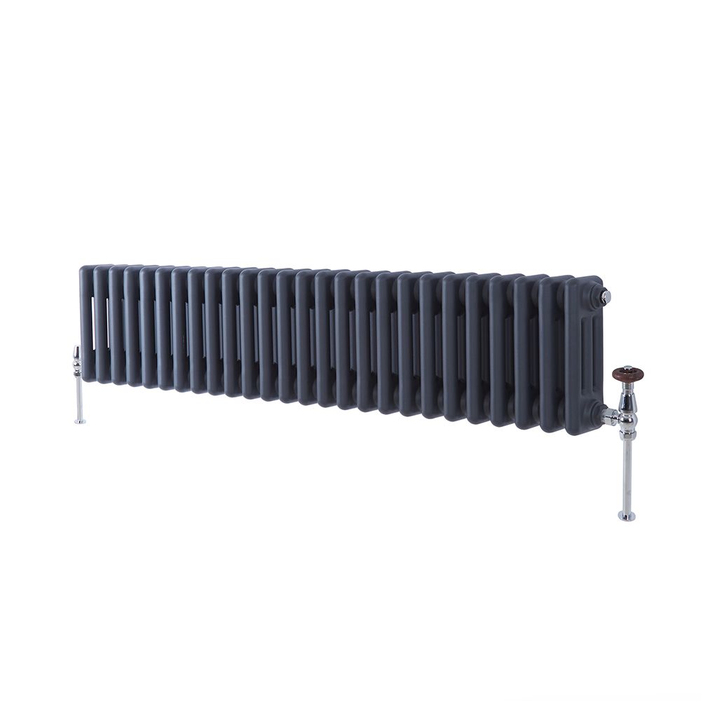Milano Windsor - Anthracite Horizontal Traditional Triple Column ...