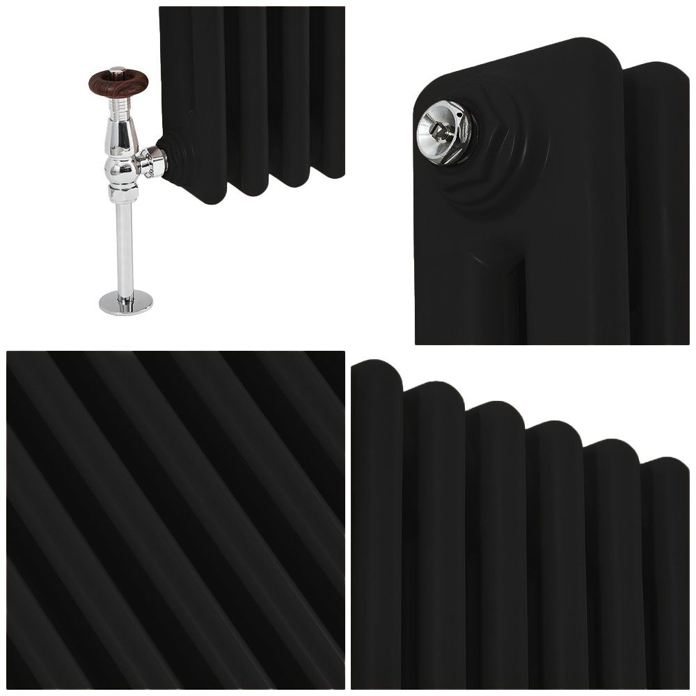 Milano Windsor - Midnight Black Vertical Traditional Double Column ...