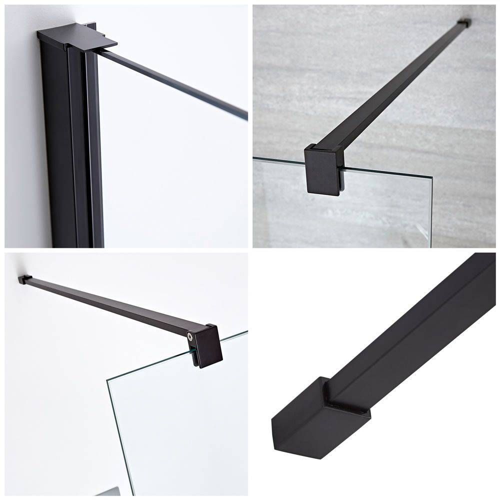 Milano - 1950mm Wet Room Screen - Choice of Size and Finish