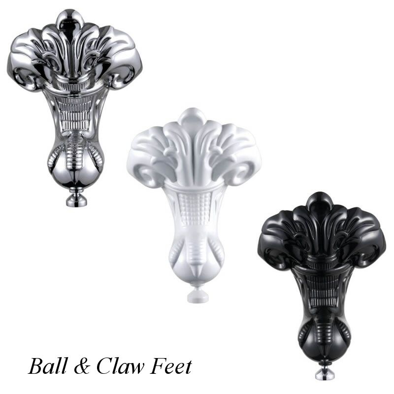 Milano Richmond - White Traditional Freestanding Bath with Choice of ...